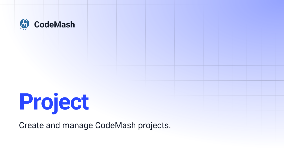 Project | CodeMash